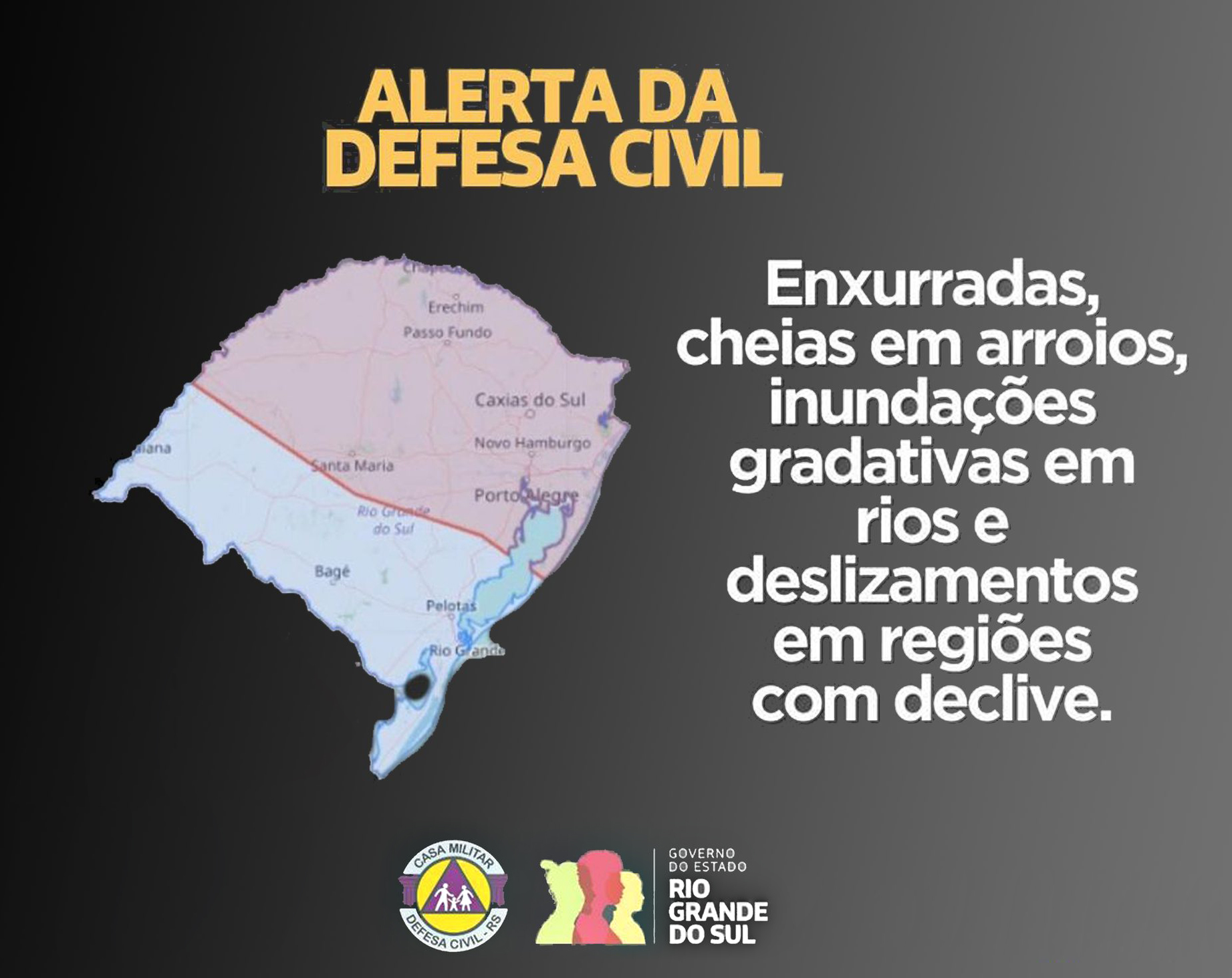 ALERTA DA DEFESA CIVIL - Prefeitura Municipal de Estação